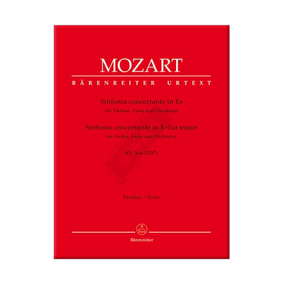 莫扎特交响协奏曲降E大调总谱