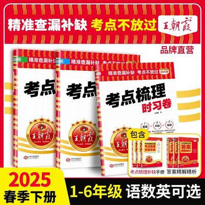 2025春王朝霞试卷考点梳理时习卷