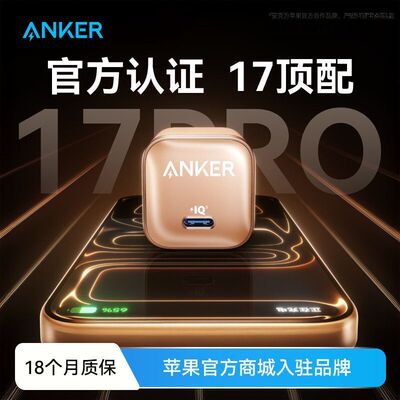 安克充电器ANKER低温不伤机