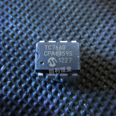 ICL7660CPA 7660SCPA TC7660CPA 电压转换器IC 进口8直插针脚