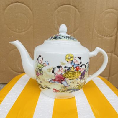 景德镇陶瓷茶壶单壶家用高温防爆热水壶茶水茶杯套装茶具泡茶壶