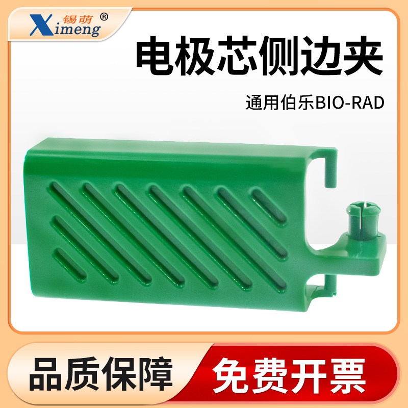 通用Bio-rad伯乐电极芯侧卡夹(绿色)电泳槽侧边夹 夹子10010745