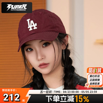 MLB正品帽子男女同款鸭舌帽2026新款遮阳休闲运动棒球帽3ACP6601N