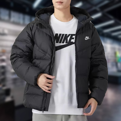 新款舒适防风保暖连帽羽绒服