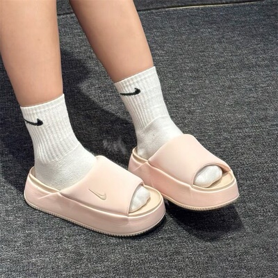 Nike耐克女鞋子2025秋季新款舒适百搭休闲日常防滑拖鞋HJ5601-600