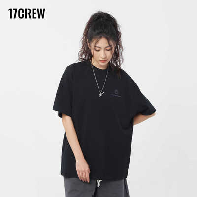 美式夏季圆领潮牌T恤重磅短袖