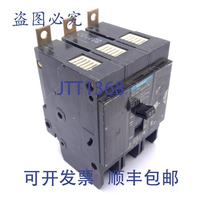 原装供应BQD360 断路器,3 极 60A,480Y/277VAC,热磁式