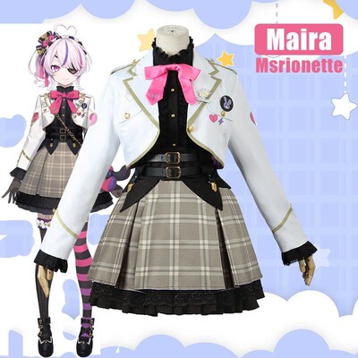 vtuder虛拟偶像主播Maria Marionette cos服彩虹社cosplay服装女