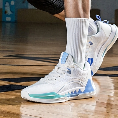 特步男鞋实战篮球鞋减震运动鞋