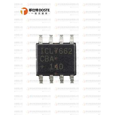 原装正品 贴片 ICL7662EBA SOIC-8 电压转换器电源芯片IC