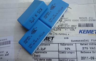 PHE840MR7220KR05R06L2 RIFA PHE840M 电容PHE840M 275V 2.2UF