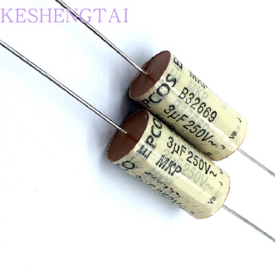 全新EPCOS 西门子 CBB MKP  B32669 250V 3UF  轴向音频薄膜电容