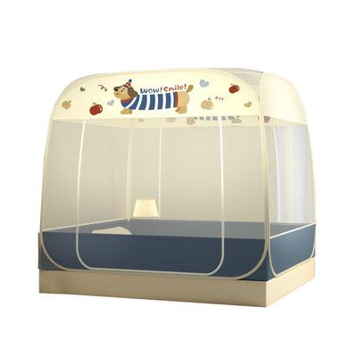 新型蒙古蚊1帐135SY024022x90包安装一体式1米35单人床1.35家免用
