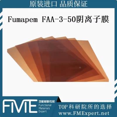 福马 fumasep FAA-3-50 阴离子交换膜 碱性燃料电池 二氧化碳还原