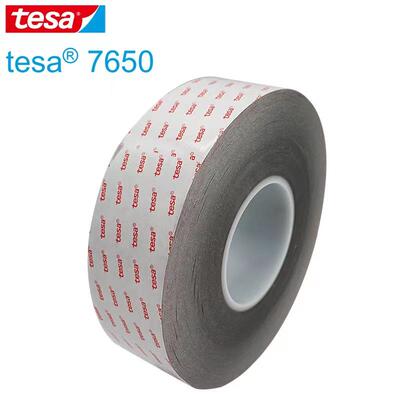 德莎TESA61765系列黑色双面透明PET高性能薄膜胶带视窗触摸屏固定