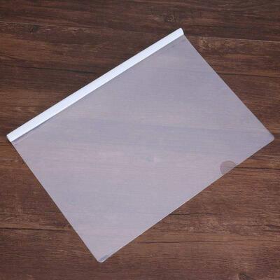 a4 transparent pp plastic file folder insert clip files rod