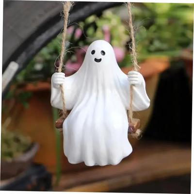 Halloween Cute Swing Ghost Creative Hanging Swinging Ghost