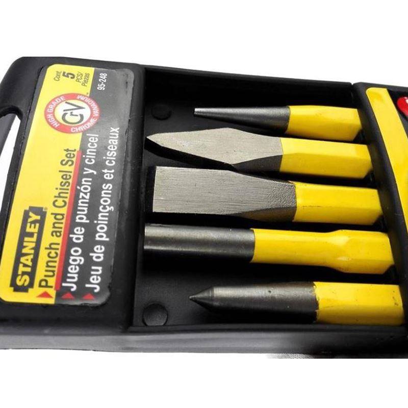 。N正品STALEY/史丹利工具5件套样冲 95-248-2_虎窝淘