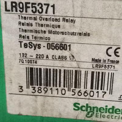 LR9F5371 热过载继电器 132-220A 电机保护热继电器议价维修