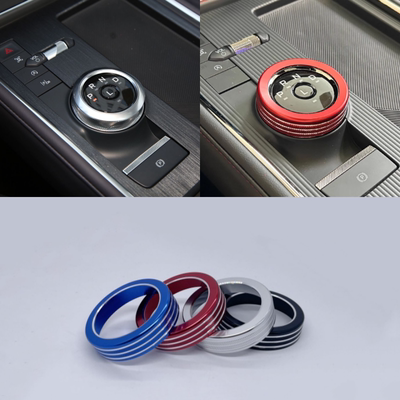 适用福特22-25蒙迪欧EcoBoost汽车中控档位排挡旋钮装饰圈金属罩