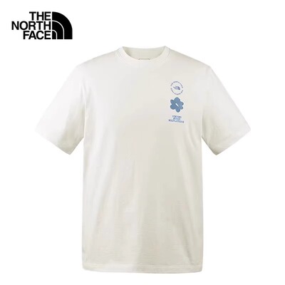 北面户外休闲透气短袖T恤