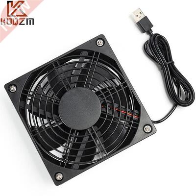5V USB Cooling Fan Radiator For Modems/ TV Boxes/ Routers, D