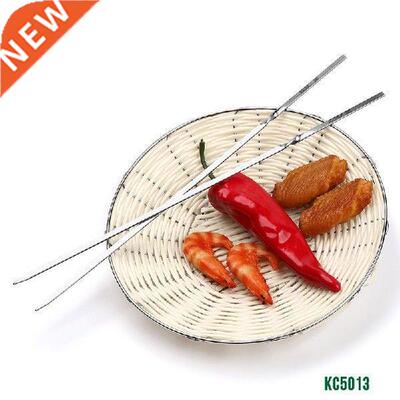 BBQ Skewer 10pcs 13''/33cm Stainless steel Barbecue Skewers