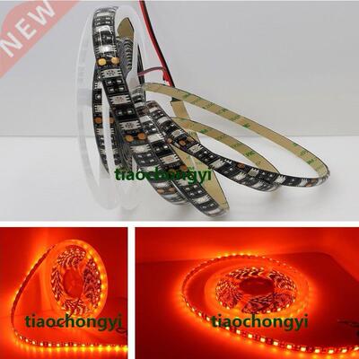 5M Orange 600nm SMD 5050 300LEDs Strip Lights Lamp 12VDC Bla