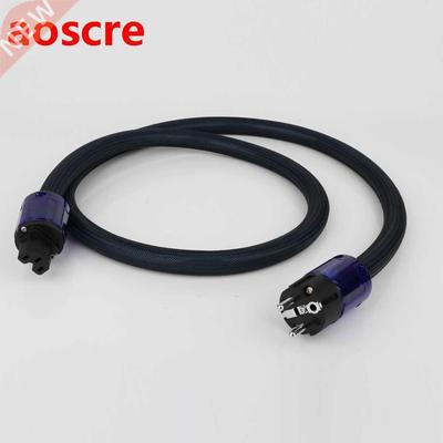 G5 SPX-28 G5 5N pure copper silver plated schuko power cord