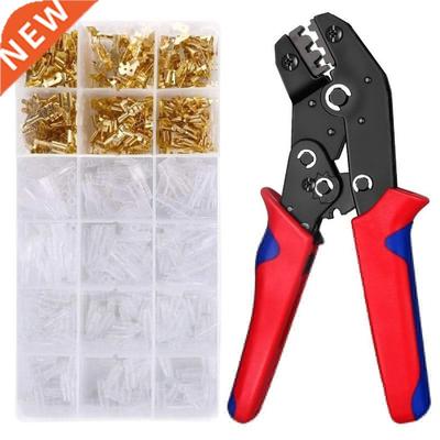 600PCs 2.8/4.8/6.3mm cold-pressed assorted crimp terminal co