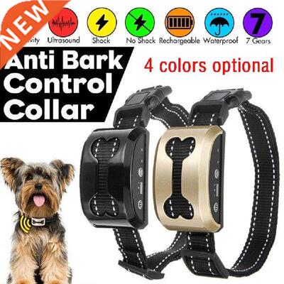 Smart Ultrasonic Pet Dog Anti Barking Collar Adjustable