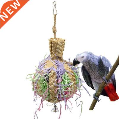 Parrot Shredder Toy Anti-biting Parrot Cage Foraging Toy