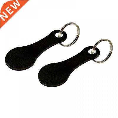 2PCS Shopping Cart Token Ring For Key Keychain Metal