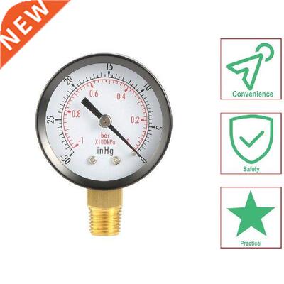 Vacuum Manometer Mini Dial Portable Dual Scale Dial Gauge