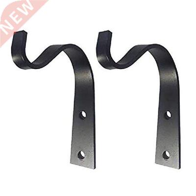2 Sets Of Iron Wall Hooks For Lanterns, Plants, Outdoors,