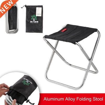 Outdoor Fishing Folding Chair Foldable Aluminum Seat With
