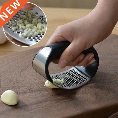 Home Kitchen Mincer Tool Stainless Steel Garlic Press