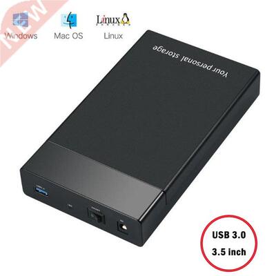 VKTECH USB 3.0 to 3.5 inch SATA III 5Gbps External Hard Driv