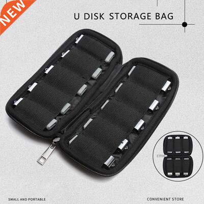 U Disk Bag Organizer Case Storage Flash Drives Portable USB