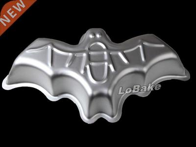 New 12 inches halloween aerial mammal bat shape aluminium