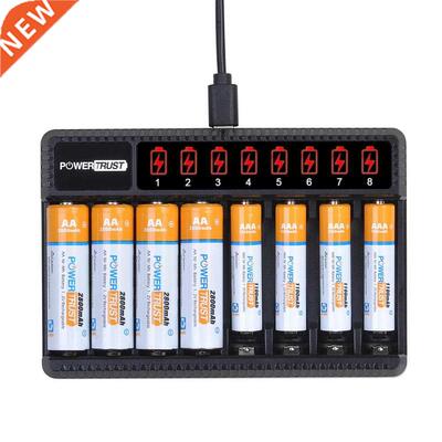 AA 2800mAh Rechargeable Batteries + AAA 1100mAh Rechargeable