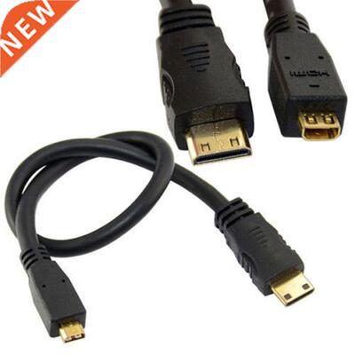 Micro HI socket Femle F to mini HI Mle M cble For DV