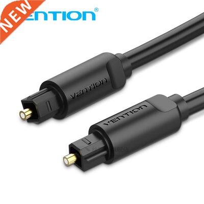 Vention Digital Optical Audio Cable Toslink Gold Plated 1m 2