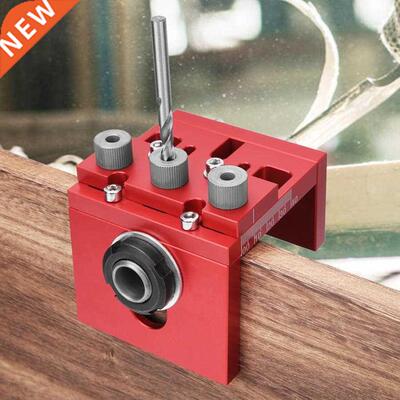 Hole Drill Punch Positioner Aluminum Alloy 3 in 1 Woodworkin