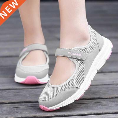 Women Flat Casual Shoes Fashion Breathable Mesh Tenis Femini