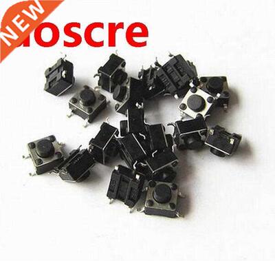 50pcs/lot 6x6x4.3MM 4PIN G89 Tactile Tact Push Button Micro