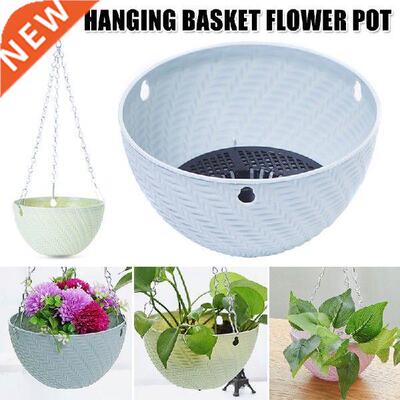 Hanging asket Pot Garden Plant Chain Planters Decoration