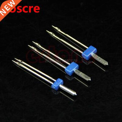 3 Pcs Double Twin Needles Pins Sewing Machine Size 2.0/90 3.