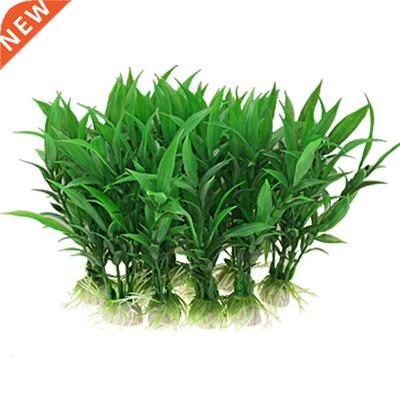 10pcs Aquarium Artificial Simulation Plants Fish Tank Aquari