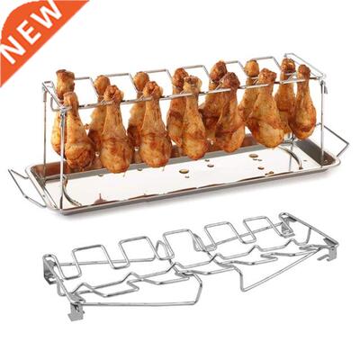 Chicken Wing Leg Rack For Grill Smoker Oven Stainless Steel